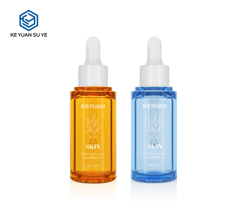 Cosmetic Beauty Essential Dropper Plastic Bottle Double-wall PET 30ml ...
