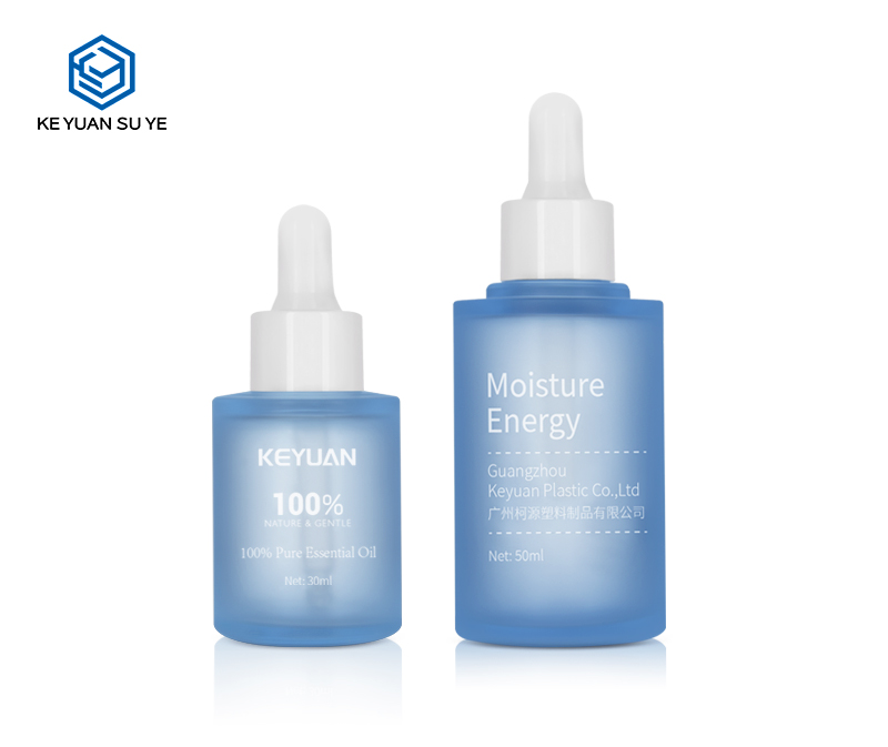 Cosmetic Beauty Essential Dropper Plastic Bottle Double-wall PET 30ml ...