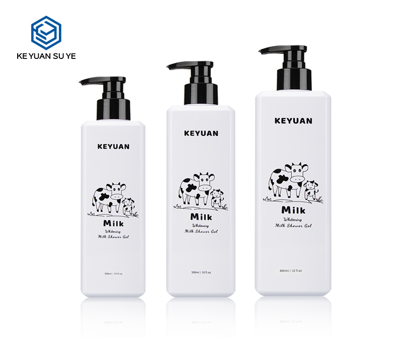 Supplier KY112 Whitening Milk Shower Gel Smoothing Skin Care Lotion Plastic Bottles PET 300ml ...